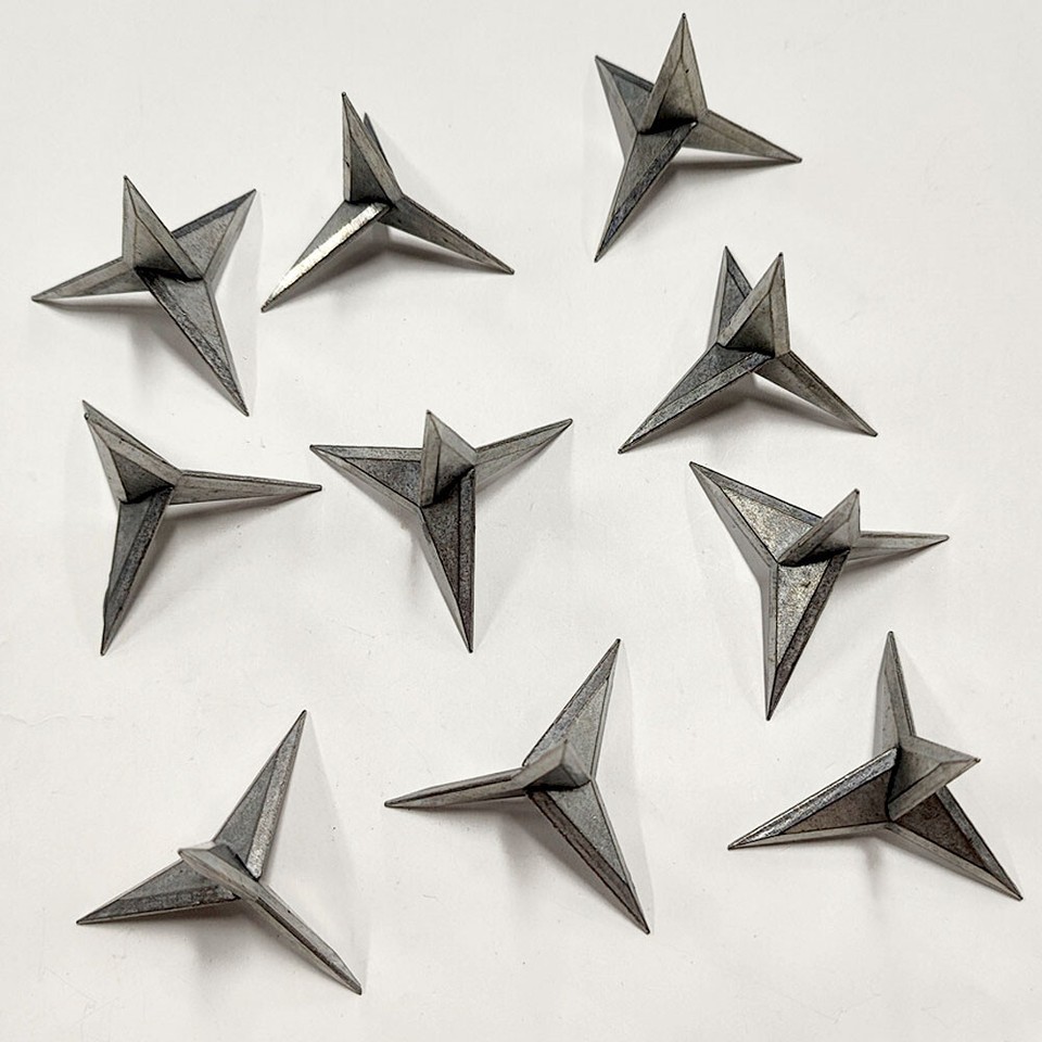 10Pcs Tire Tyre Puncture Triangle Nail Spike Anti-theft Security Car ...