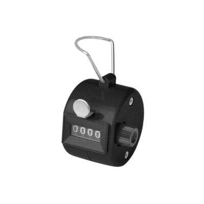 4 Digit Number Dual Clicker Golf Hand Tally Counter Handy Thumb ...