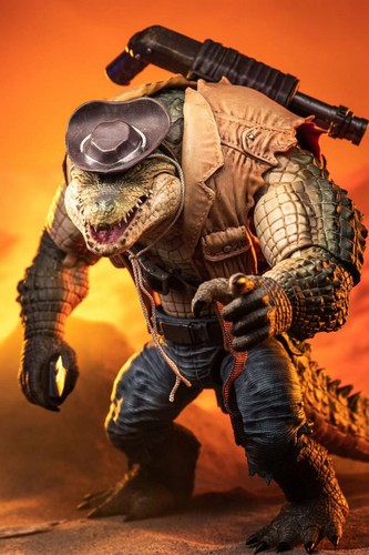 In Stock Mu-Fp001 1/12 Wilderness Hunter Crocker 18Cm PVC Action Figure ...