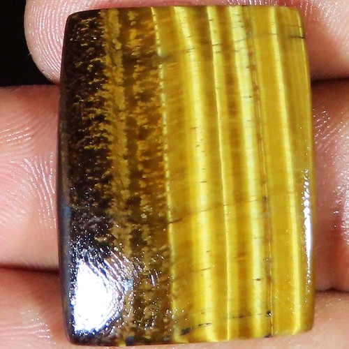 40.00 Ct 100% Natural Tiger Eye Cushion Cabochon Loose Gemstone 22x28x5 ...