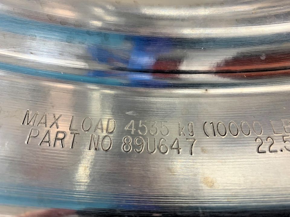 Alcoa Ultra One Aluminum Semi Wheel 10 Lug 89U647 22.5 x 9 | eBay