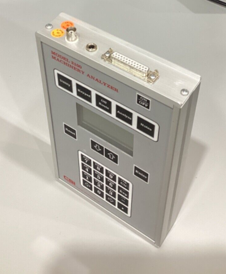 CSI Computational Systems Inc 2100-4 Machinery Vibration Analyzer FOR ...