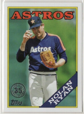 Nolan Ryan 2023 Topps Update Retro 1988 Insert Card #88US-25 | eBay