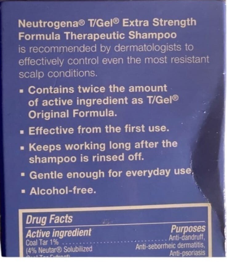 NEUTROGENA T-GEL Therapeutic Shampoo EXTRA STRENGTH 6oz NEW VHTF | eBay