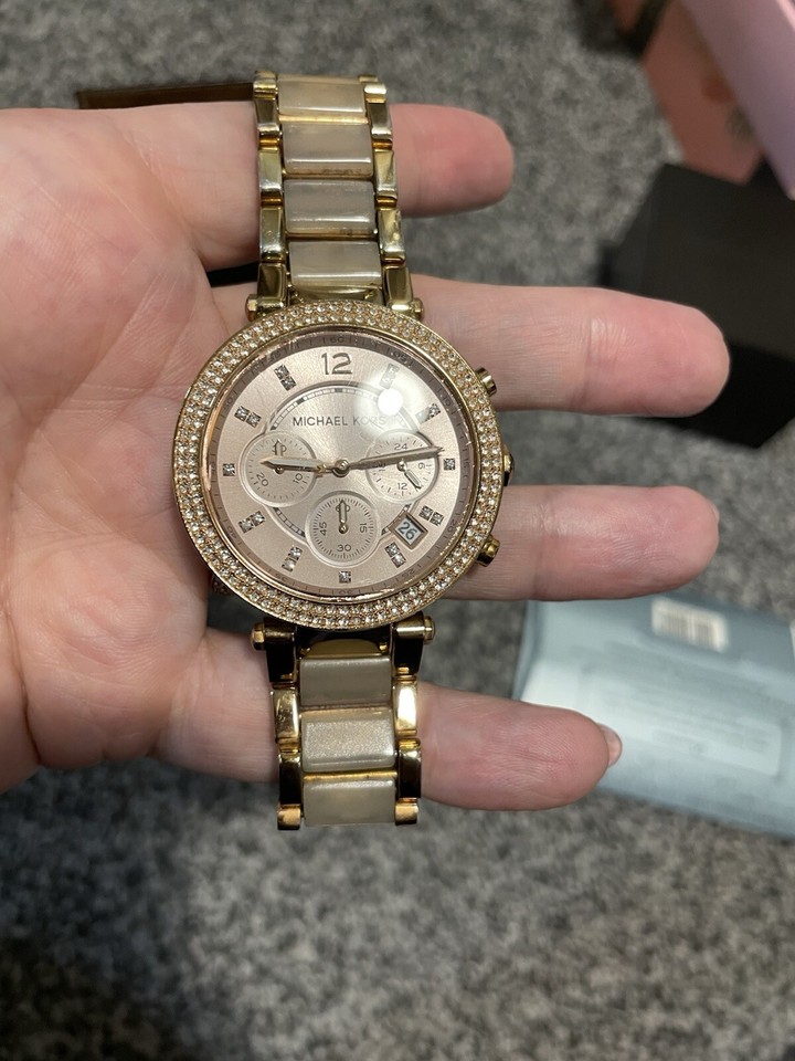 Michael Kors MK5896 Rose Gold Watch | eBay