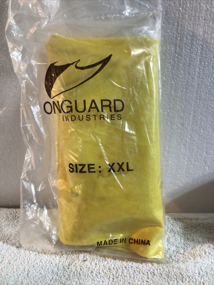 Onguard Latex Nuke Boots Protective Shoes Covering Size XXL Yellow ...