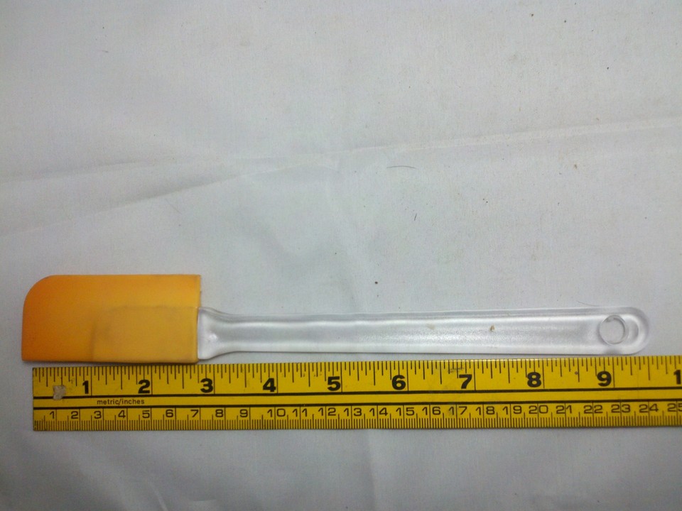 Yellow Silicone Cake Baking Cream Butter Mixing Scraper Spatula Set ...