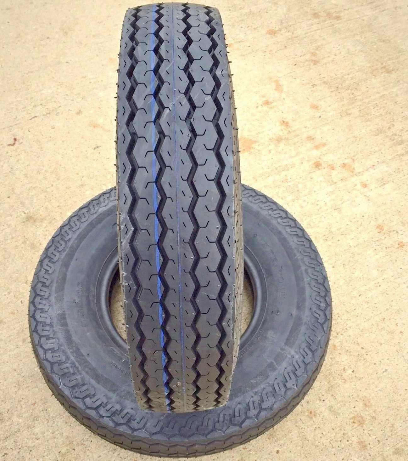 (2) Two 5.30-12 530-12 Deestone D901 Trailer Tubeless Tires DS7271 | eBay