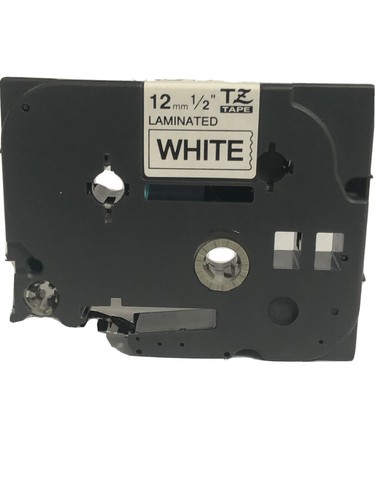 Brother Black Ink Label Maker Tape Replacement TZ-231 Thermal 12 mm 1/2 ...