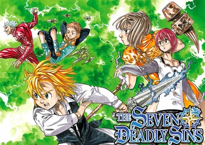 THE SEVEN DEADLY SINS POSTER POSTER POSTER POSTER 45X32CM TV SERIES ...