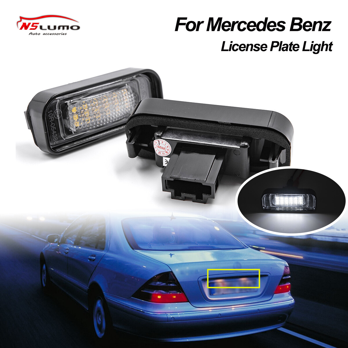 Mercedes Benz Accessories License Plates