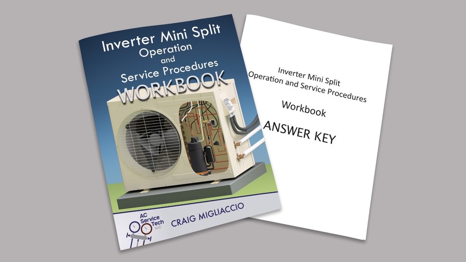 Inverter Mini Split Operation and Service Procedures WORKBOOK | eBay