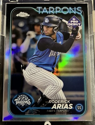 2024 Topps Pro Debut - Chrome #PDC-80 Roderick Arias (RC) New York ...