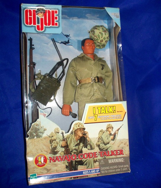 Hasbro Gi Joe 12" Talking Navajo Code Talker Action Figure for sale ...