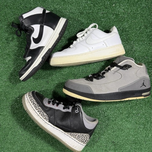 Vintage Nike & Jordan Sneaker Lot (4 Pairs) – Reseller Bulk – Dunks AF1 ...