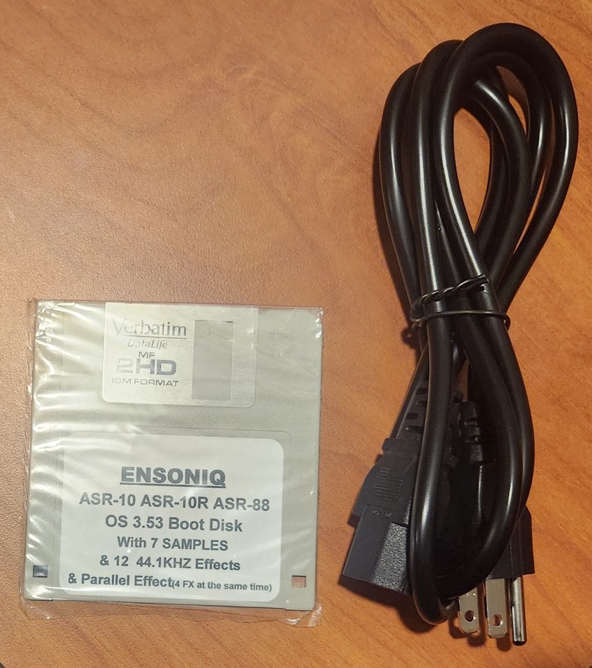 ENSONIQ ASR-10 KEYBOARD, (61 KEY) SAMPLER/SEQUENCER W/SCSI, FOR PARTS ...