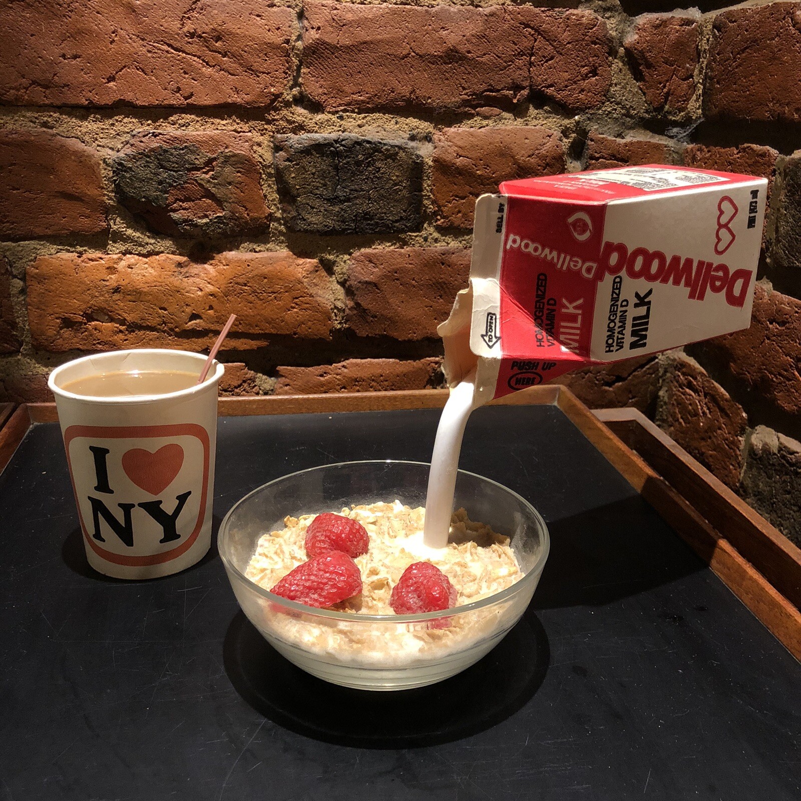 1978 Geoffrey Rose Frozen Moments Cereal & Milk Sculpture | eBay UK