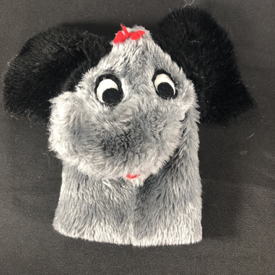 Vintage Dragon, Duck, Frog, Elephant, Bear Hand Puppet 1978 Ohio Made ...