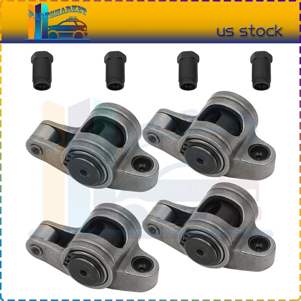 Stainless Steel Roller Rocker Arms Set for Chevrolet SBC 305 350 383 1. ...