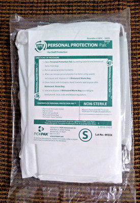 PPE Personal Protection Pack - Size Small - Latex Free - PICKPAK | eBay