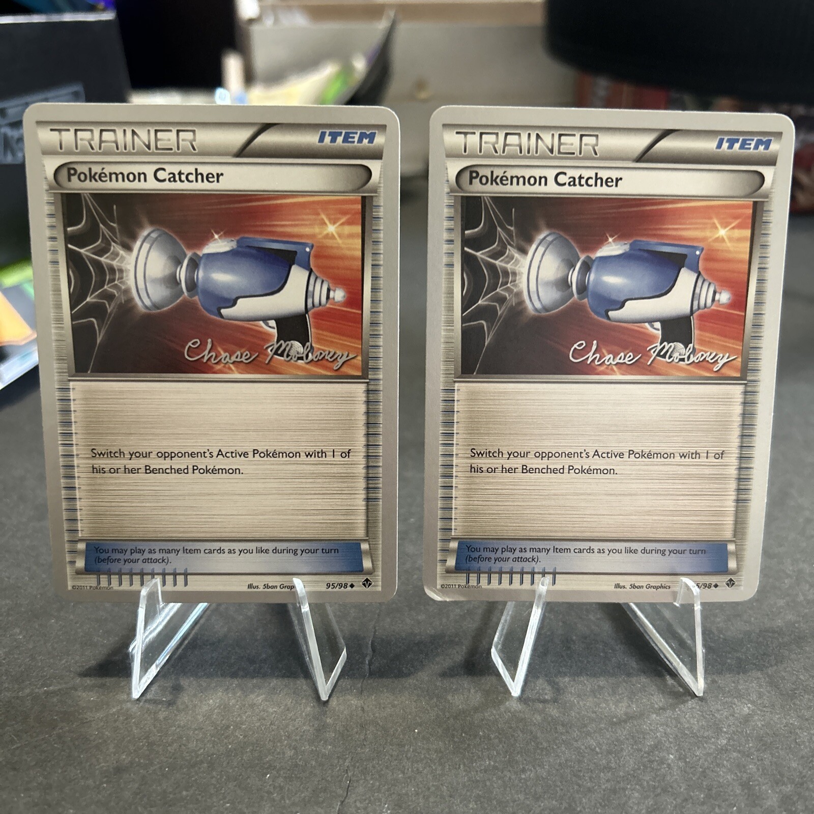 Pokémon TCG Pokemon Catcher X2 World Championship 2012 Singles 95/98 | eBay
