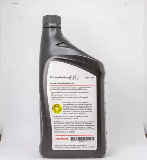 Genuine OEM Honda HCF-2 Transmission Fluid (08200-HCF2) X1 Quart | eBay