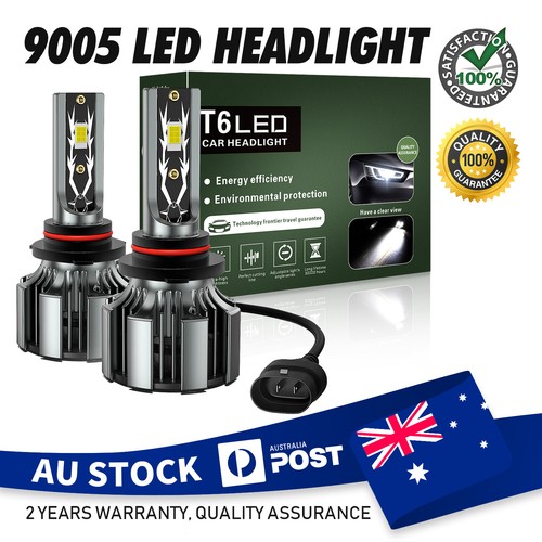2x 9005 HB3 LED Headlight Kit High Beam Bulbs For BMW 5 Series E39 E34 ...