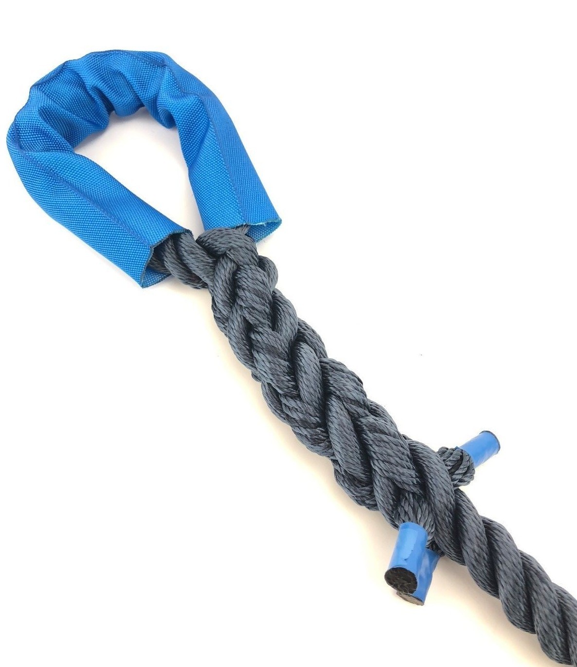 Mooring Rope Strop - 24mm Navy 3 Strand Softline - Choose Diameter And ...