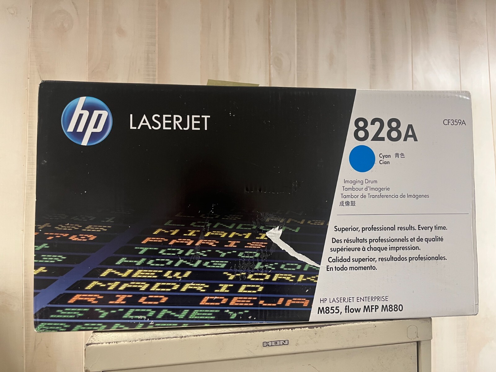 New GENUINE HP 828A Imaging Drum Toner CF359A Cyan- Sealed Box | eBay