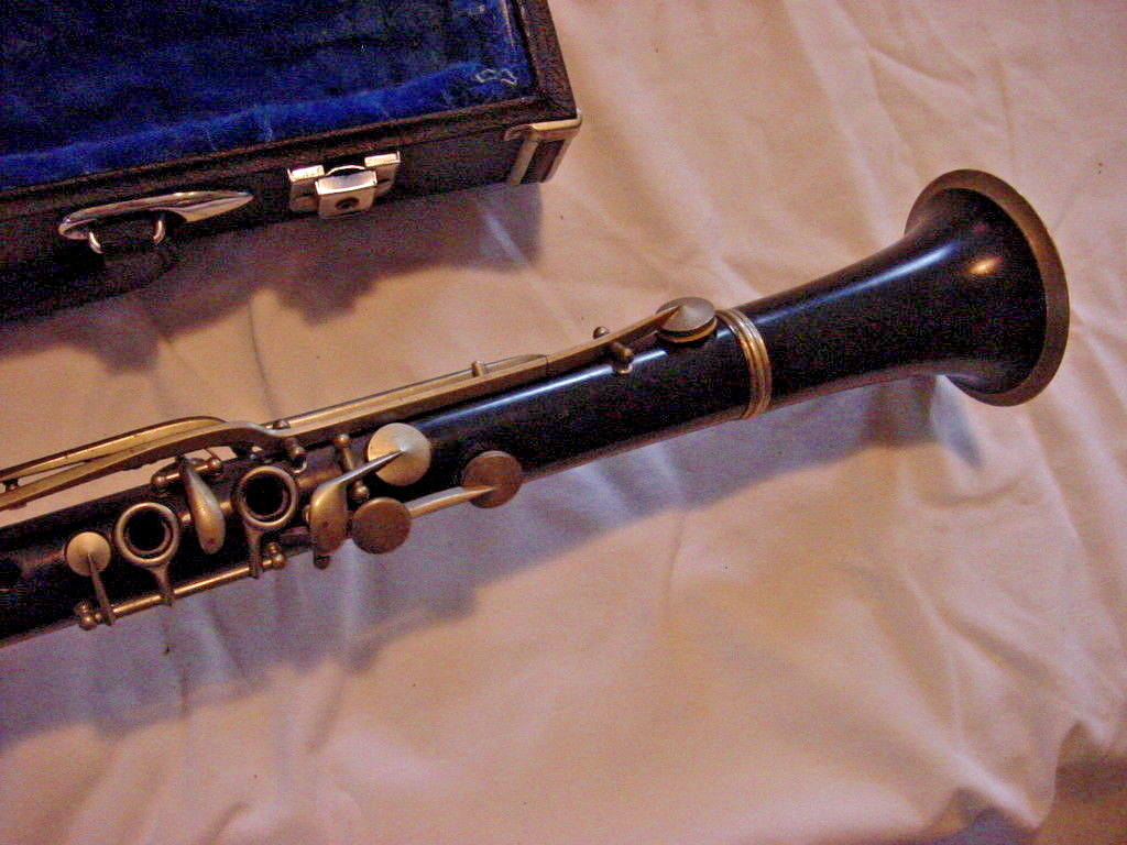 VINTAGE B WOOD CLARINET HIGH PITCH SELMER BARREL ALBERT SYSTEM ? | eBay