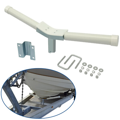Front Boat Trailer V Guide Bow Rest Center Support Kit For 3" x 3 ...