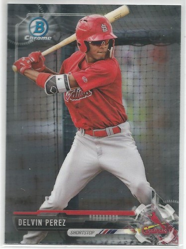 Delvin Perez St. Louis Cardinals 2017 Bowman Chrome Draft Baseball | eBay