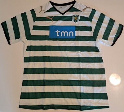 2008/09 PUMA Sporting Clube de Portugal Home jersey | eBay