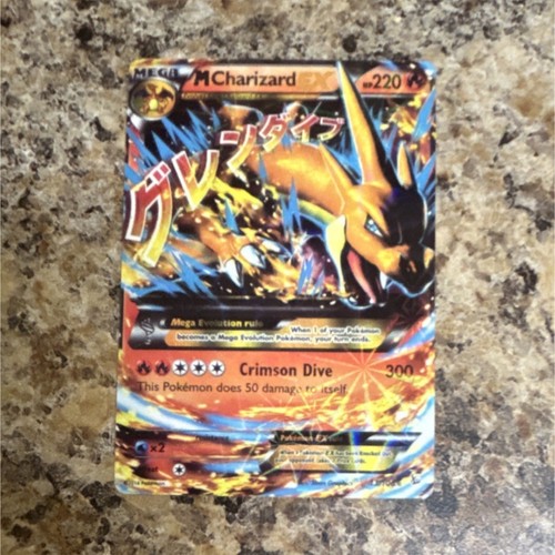 Pokémon M Charizard EX Holo Mega Evolution Card 13/106 220HP 300 Attack ...