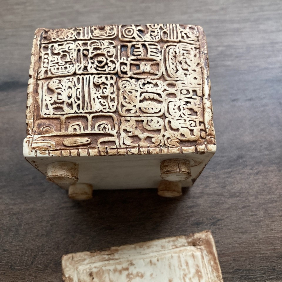 Mexican Myan Gingko Leafs Hand Made Box 2” Box Vintage | eBay