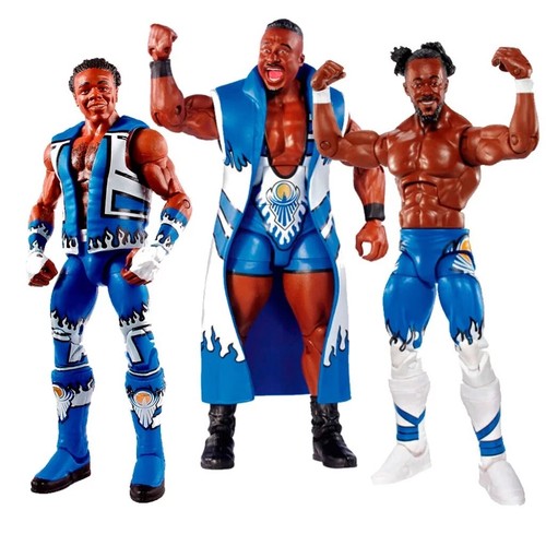 WWE The New Day Mattel Elite Bundle Kofi Kingston Big E Xavier Woods | eBay