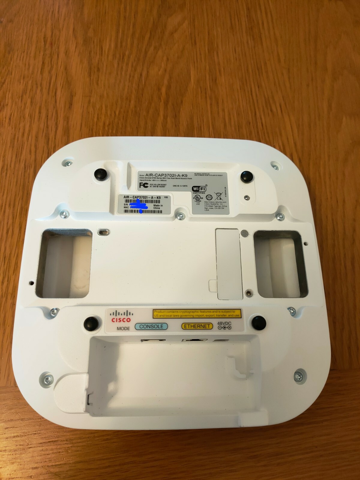 AIR-CAP3702I-A-K9 - Cisco Aironet 3702i Controller Based Wireless ...