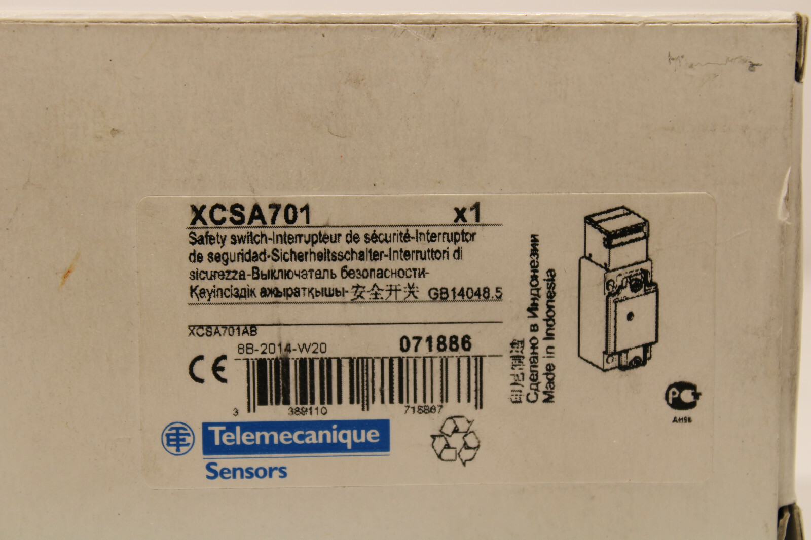 Telemecanique XCSA701 Safety-switch NEW | eBay