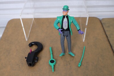 Vintage 1993 DC Comics BATMAN-The Riddler w/Cane & Launcher The ...