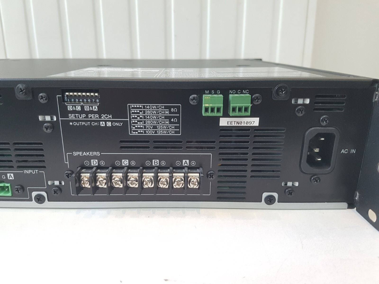 YAMAHA XMV4140 Power Amplifier Audio - 1 month warranty | eBay