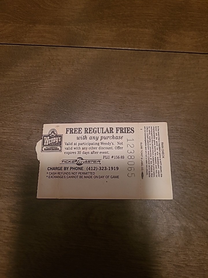 Nice July 18 1992 Pirates 4 Vs Cubs 0 Ticket Stub. Bonds 1 For 4 RBI | eBay