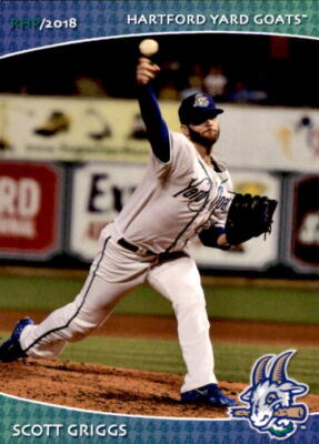 2018 Hartford Yard Goats SGA Grandstand 10 Scott Griggs La Jolla ...