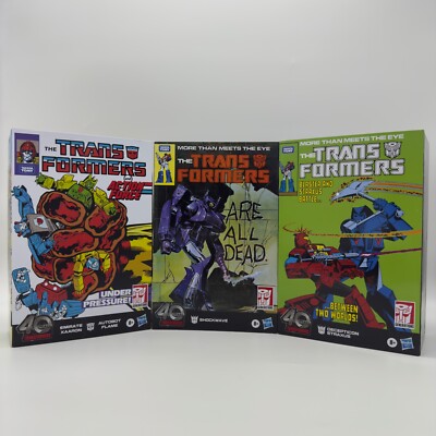 Transformers Comic Edition 3-pack: Straxus, Xaaron & Flame, and ...