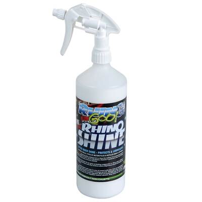 Rhino Goo Bio Degradable Rhino Shine/Lubricant Protection Cleaner Spray ...