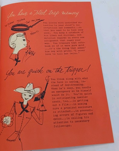 How To Be A Super Secretary Manual - Typewriter Ephemera | eBay