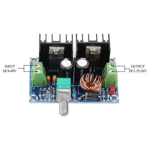 DC-DC Voltage Regulator High Power Step-Down Module 440V To 1.2536V ...