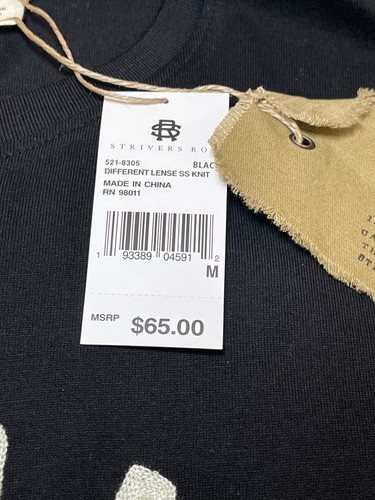 Strivers Row "For A Better World" T-shirt Men’s Size M | eBay