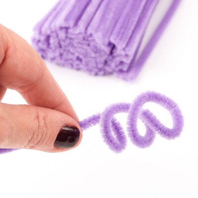 Bulk Package of 1000 Lavender 12" Long 6mm Pipe Cleaners | eBay