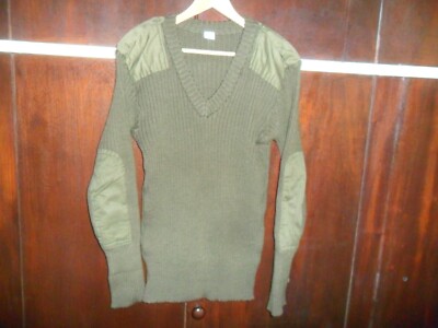 Israeli Army Idf Sweater Zahal Field Wool REINFORCED AUTHENTIC MADE IN ...