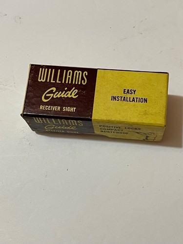 Williams Guide Line Model WGRS Receiver Peep Sight, Black Finish, New ...